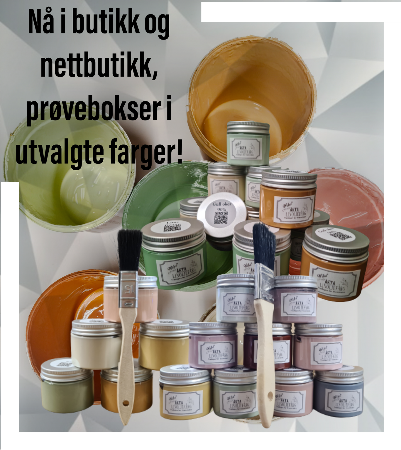 Prøvebokser nå i butikk og nettbutikk - Miljømal AS